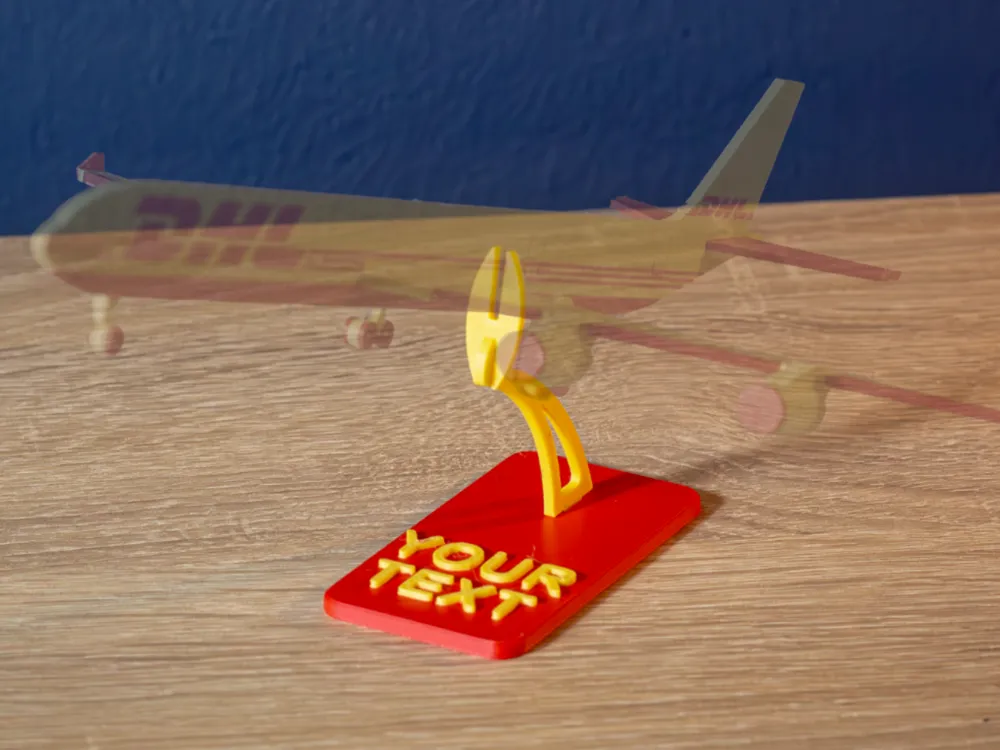 Plane Kit Card Stand by pbbence1994 - MakerWorld