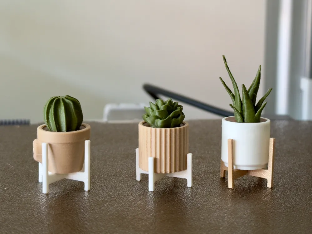 Plant Magnets (no AMS) - Free 3D Print Model - MakerWorld