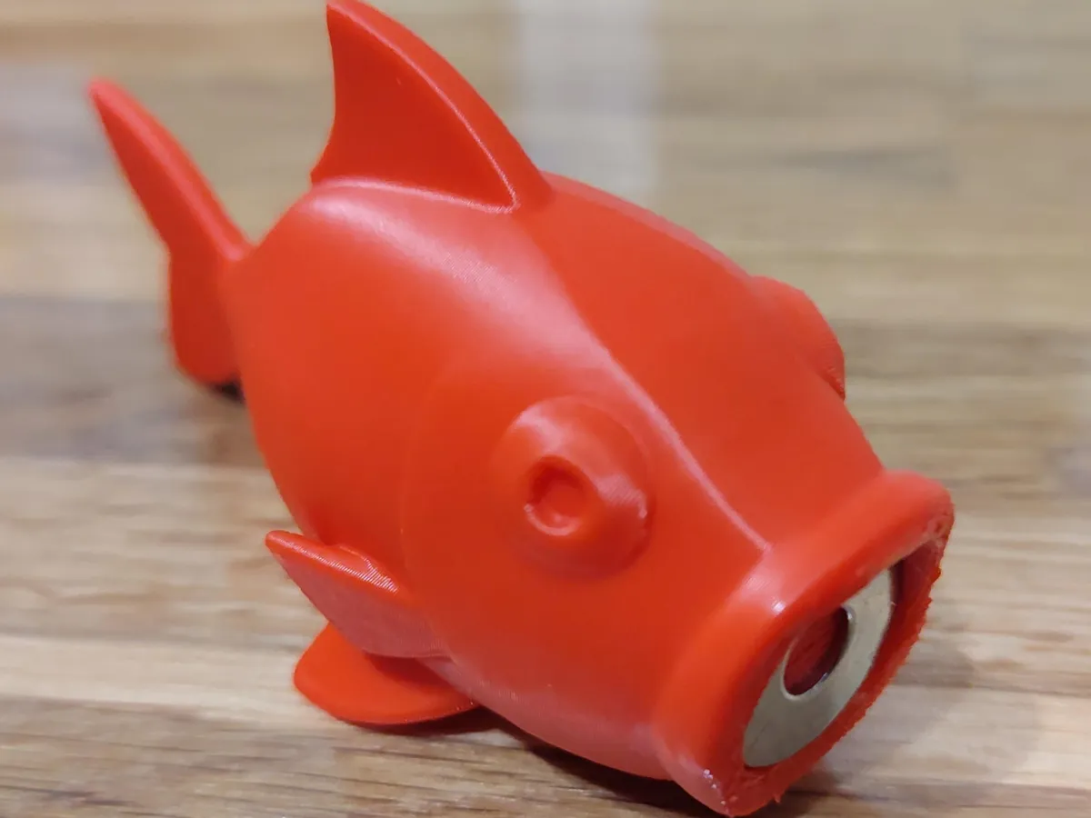 Toy fish for magnetic fishing - Free 3D Print Model - MakerWorld