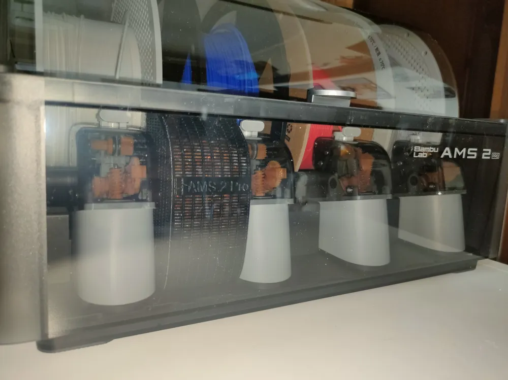 silica box for AMS 2 Pro by Izzodesign74 MakerWorld: Download Free 3D Models