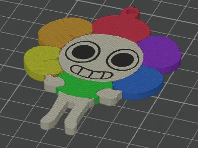 Dandy Keychain (dandys world) by Fugitivelama - MakerWorld