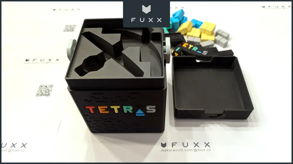 TETRΔS and TETR_S storage box - Free 3D Print Model - MakerWorld