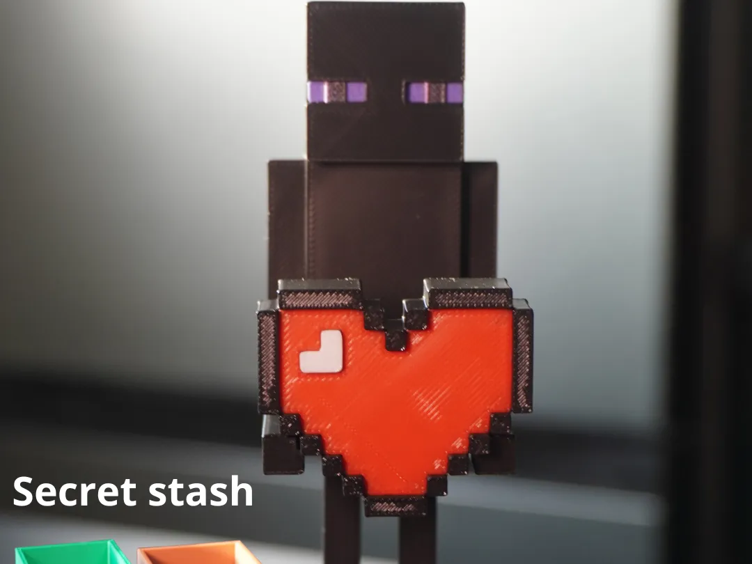 Valentine Enderman - Free 3D Print Model - MakerWorld