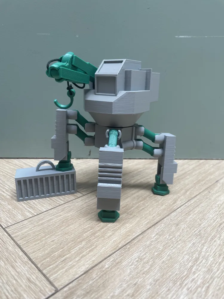 crane mech by OB3D MakerWorld: Download Free 3D Models