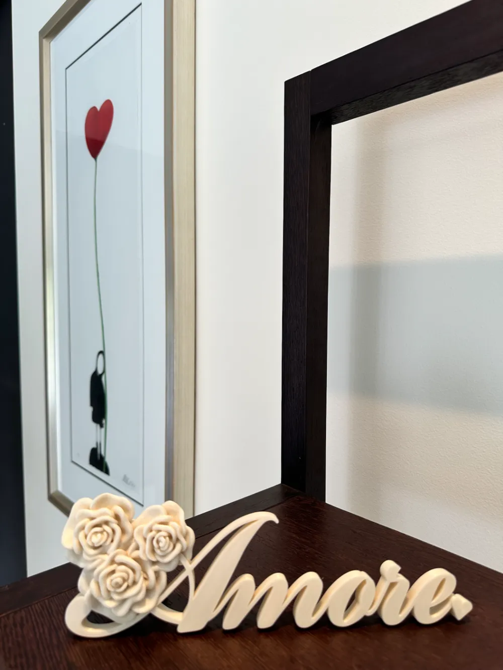 Amore with Roses - easy 1 colour Valentines Day print by Dr Craig - MakerWorld