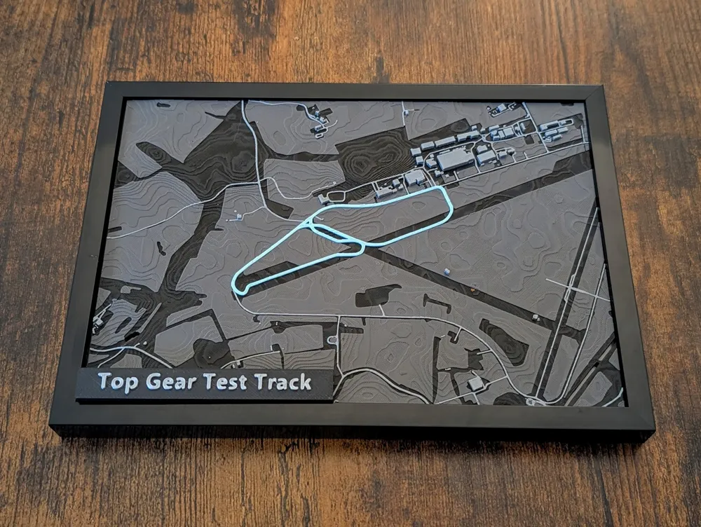 Top Gear Test Track 3D Miniature by jarvizar MakerWorld: Download Free ...