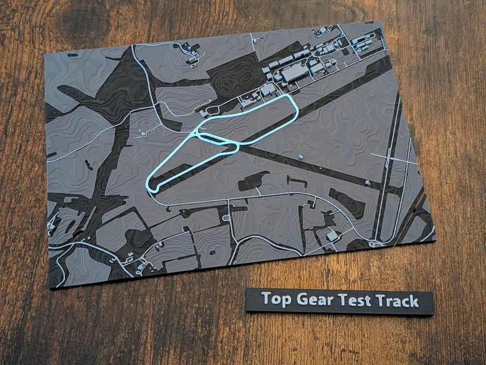 Top Gear Test Track 3D Miniature by jarvizar MakerWorld: Download Free ...