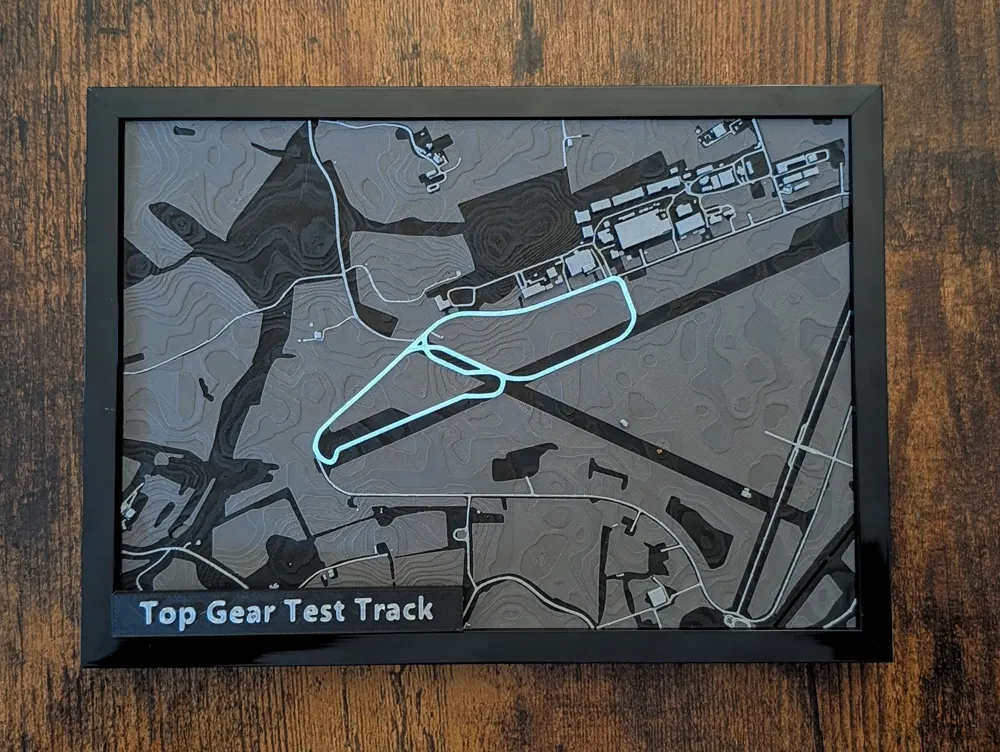 Top Gear Test Track 3D Miniature by jarvizar MakerWorld: Download Free ...