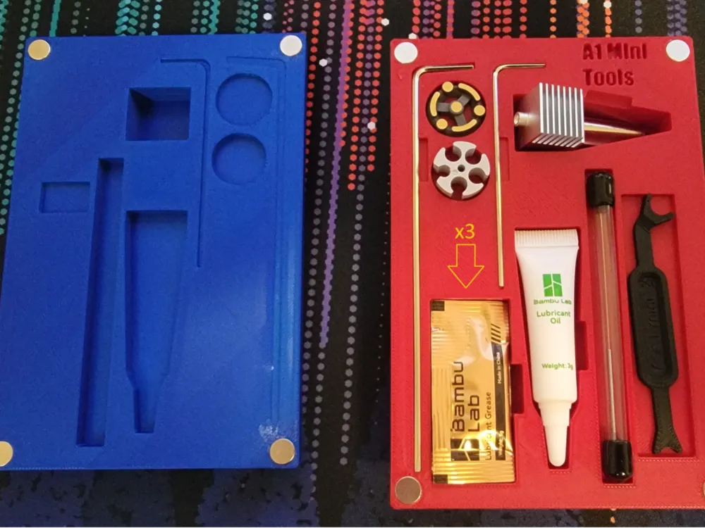 A1 Mini Accessory Toolbox by Jose_Cruz - MakerWorld