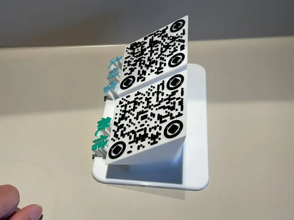 Stall payment code stand (no AMS required) by 邋里邋遢 MakerWorld: Download ...