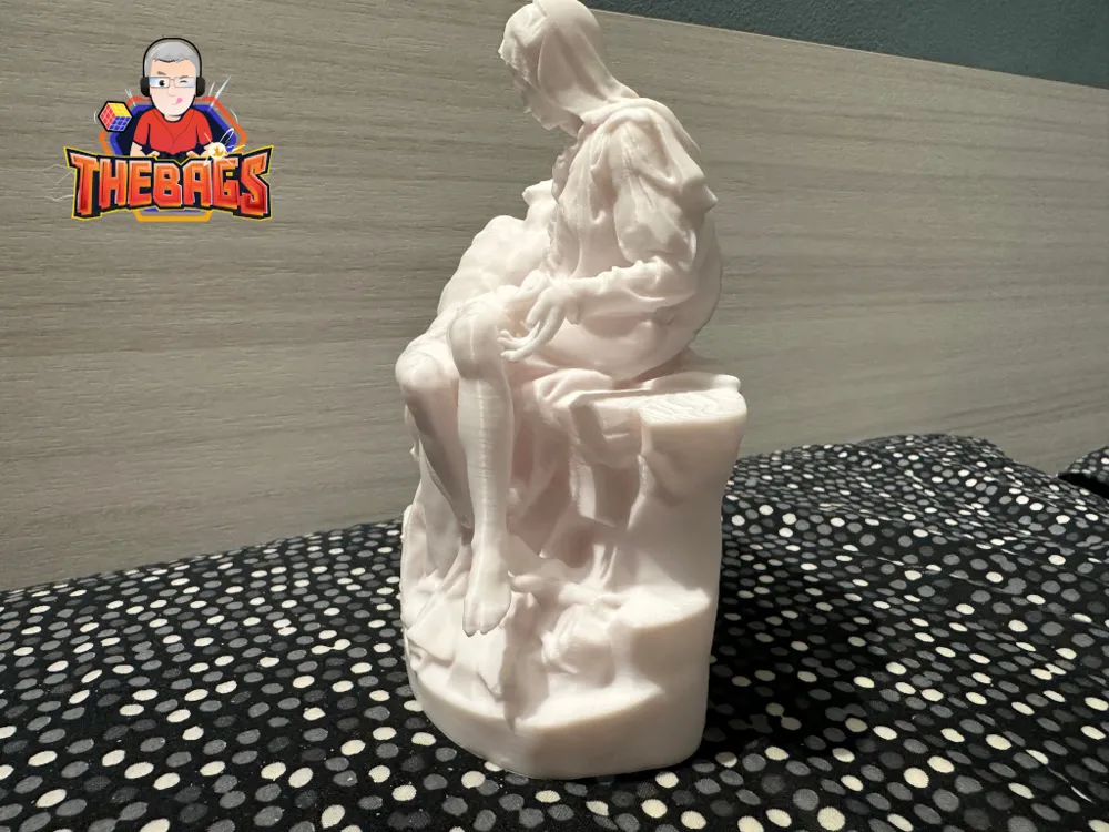 150mm tall — Michelangelo's Pietà — High-resolution detail by TheBags ...