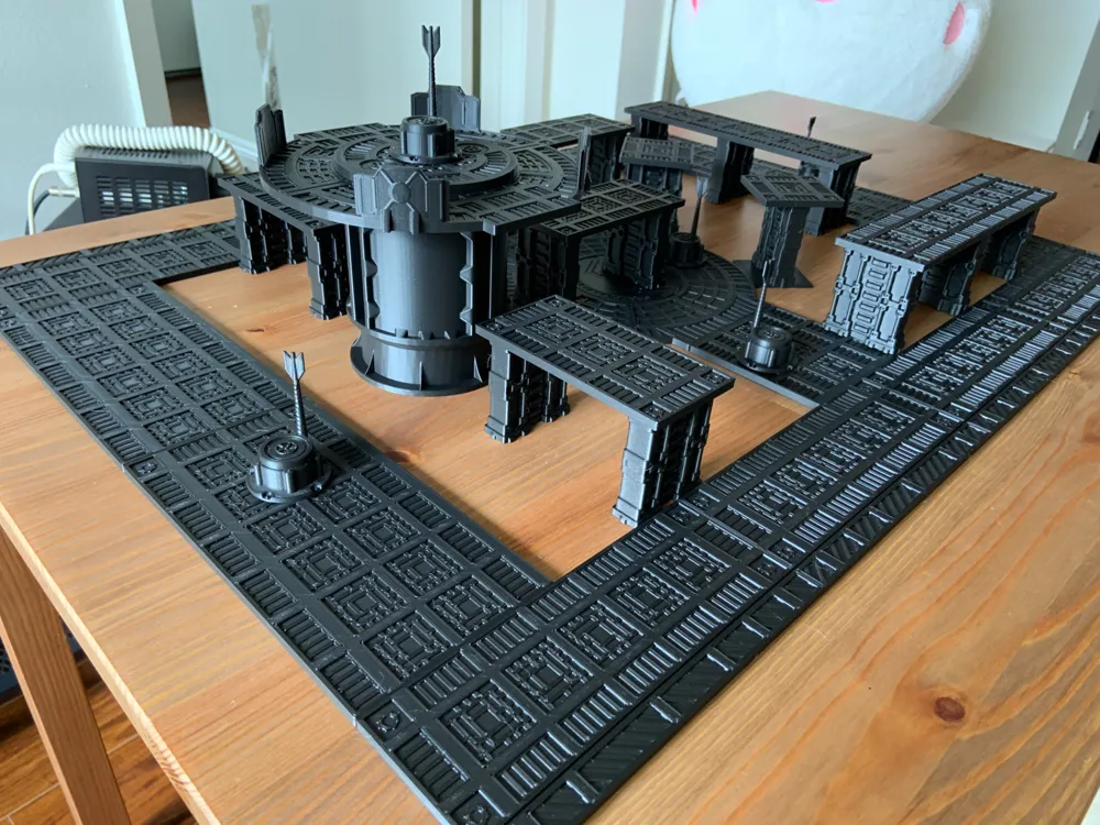 AlfaBetrium Kill Team Terrain - Free 3D Print Model - MakerWorld