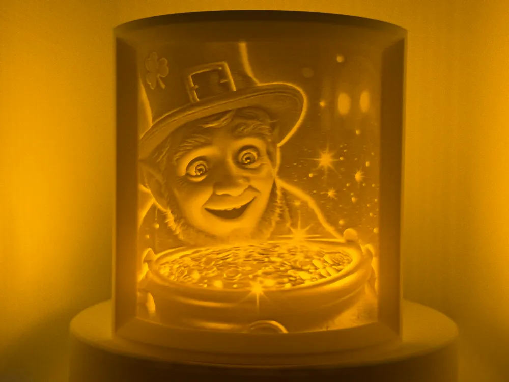 Leprechaun Pot of Gold version 2 by DB Print3d MakerWorld: Download ...