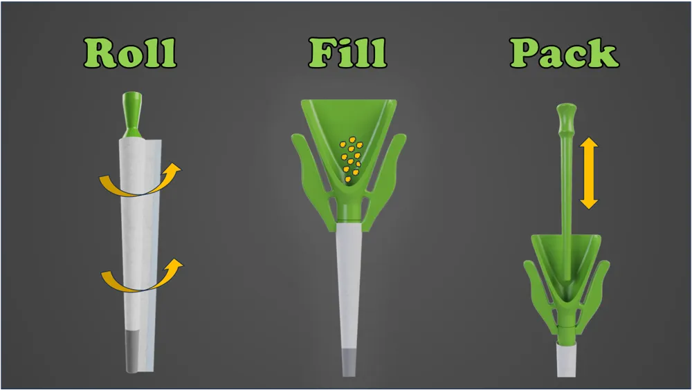 Cone Roller & Filler – Make & Fill with Ease - Free 3D Print Model ...