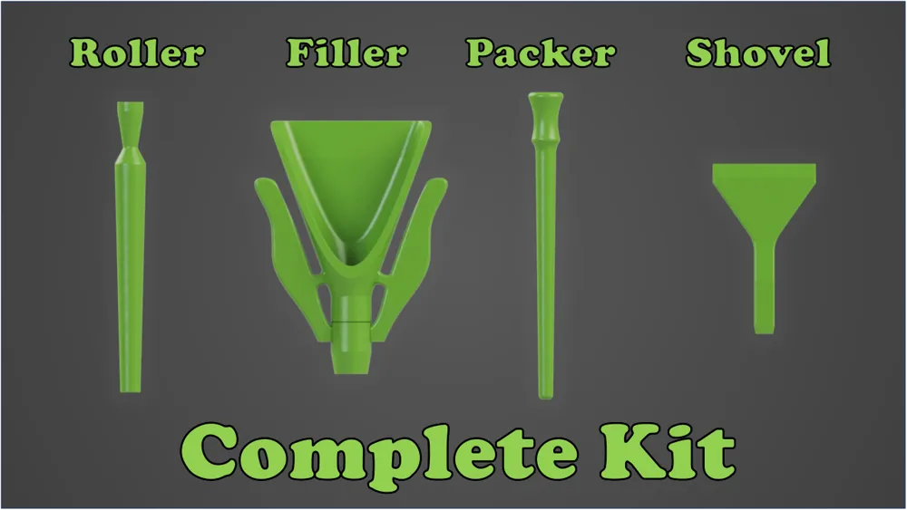 Cone Roller & Filler – Make & Fill with Ease - Free 3D Print Model ...