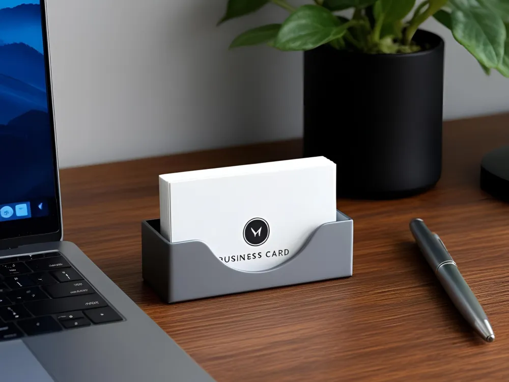 Suporte para Cartões de Visita Simples e Sofisticado, Porta-Cartões por Deltaprints MakerWorld ...