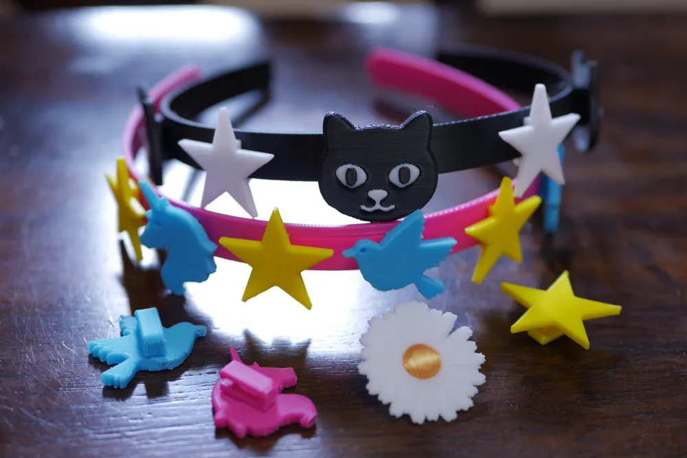 Modular Headband with Customizable Charms by vorkosigan78 - MakerWorld