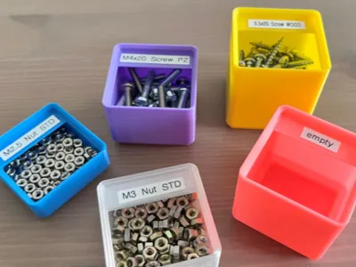 Gridfinity Bins - Free 3D Print Model - MakerWorld