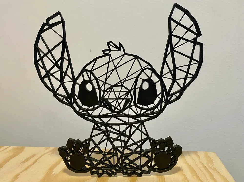 Geometric Lilo y Stitch by Rankhispano MakerWorld: Download Free 3D Models