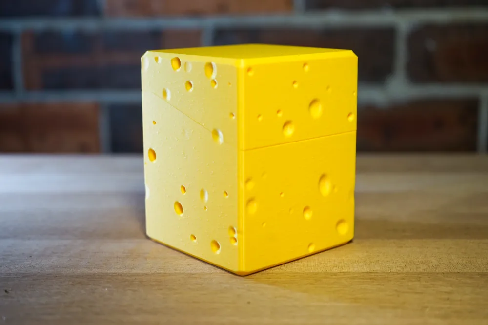 Cheese - Hinged MTG Commander Deck box by Mirran.Workshop MakerWorld ...