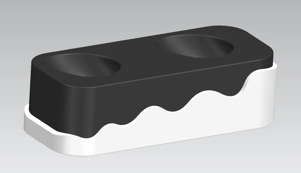 Dualshock 5 double stand by Bumblebee MakerWorld: Download Free 3D Models