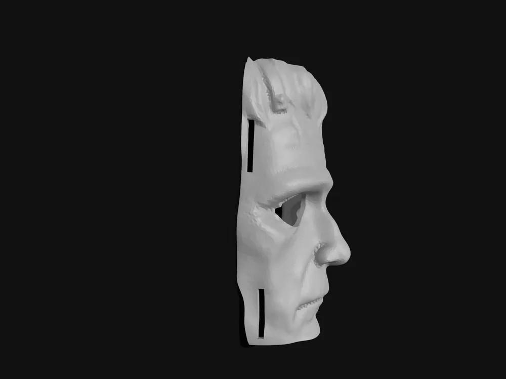 Frankenstein Halloween Mask - Free 3D Print Model - MakerWorld