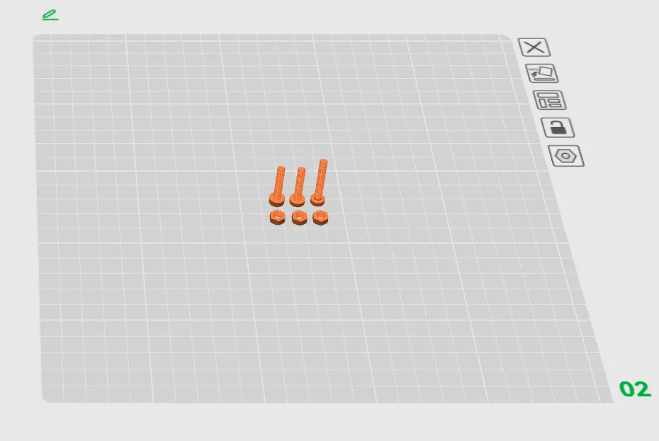 STL Hardware Parts - Picatinny Rail & M4 Nut Bolts by STL Hardware ...