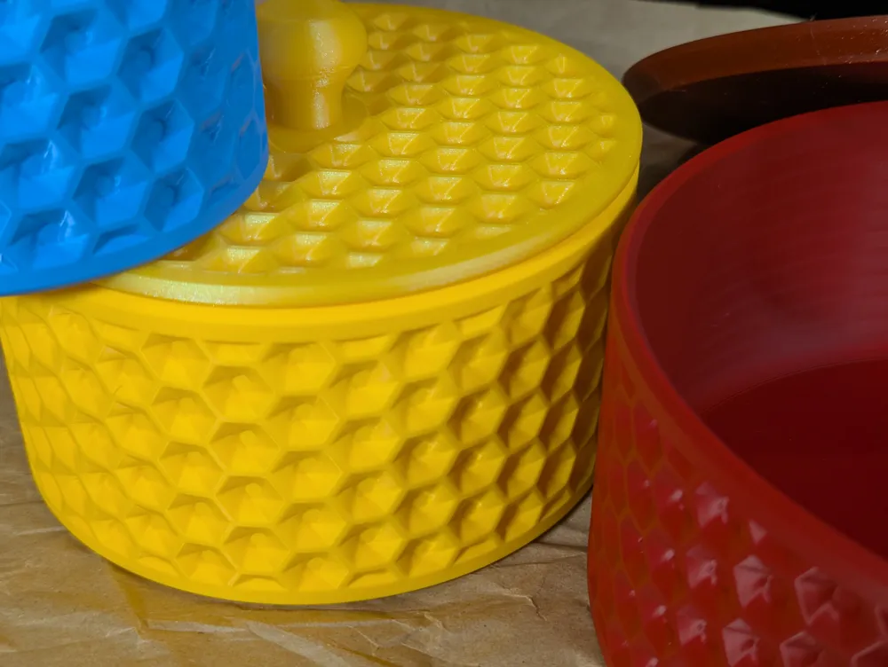 Honeycomb Containers by JamesThePrinter MakerWorld: Download Free 3D Models