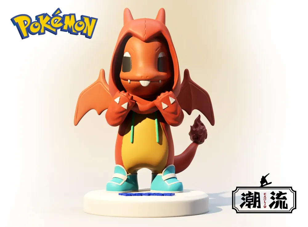 Pokemon 【Fashion Series】 by 黑日 MakerWorld: Download Free 3D Models