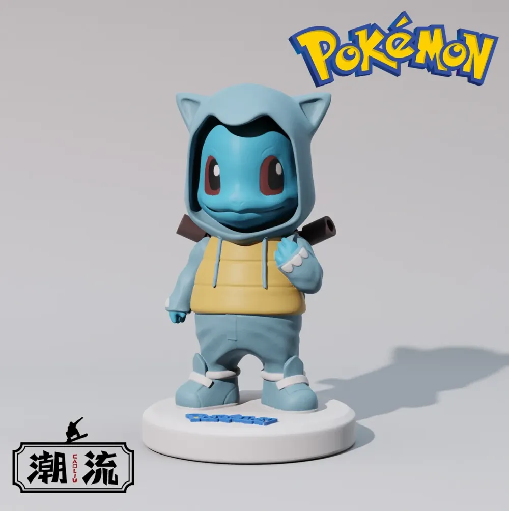 Pokemon 【Fashion Series】 by 黑日 MakerWorld: Download Free 3D Models
