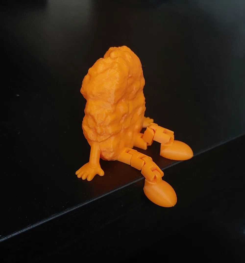 Articulated Chicken Nugget - Free 3D Print Model - MakerWorld