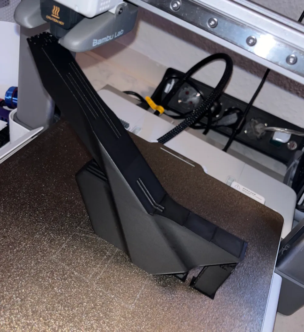 A1 / A1 Mini Plate Holder SKADIS by Peiser.Design - MakerWorld