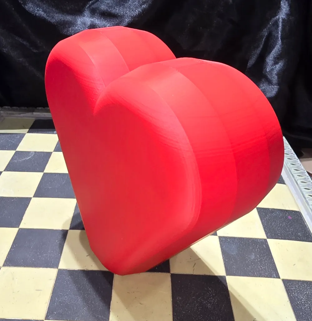 HEART CORE HOLLOW COASTER INSERT VERSION by mercadogarzas - MakerWorld