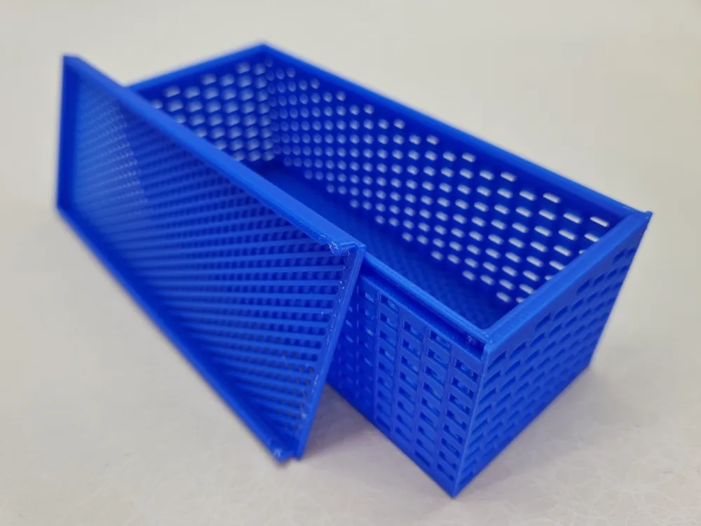 Parametric Knitted Storage Box with Fidget Clicker - Free 3D Print ...