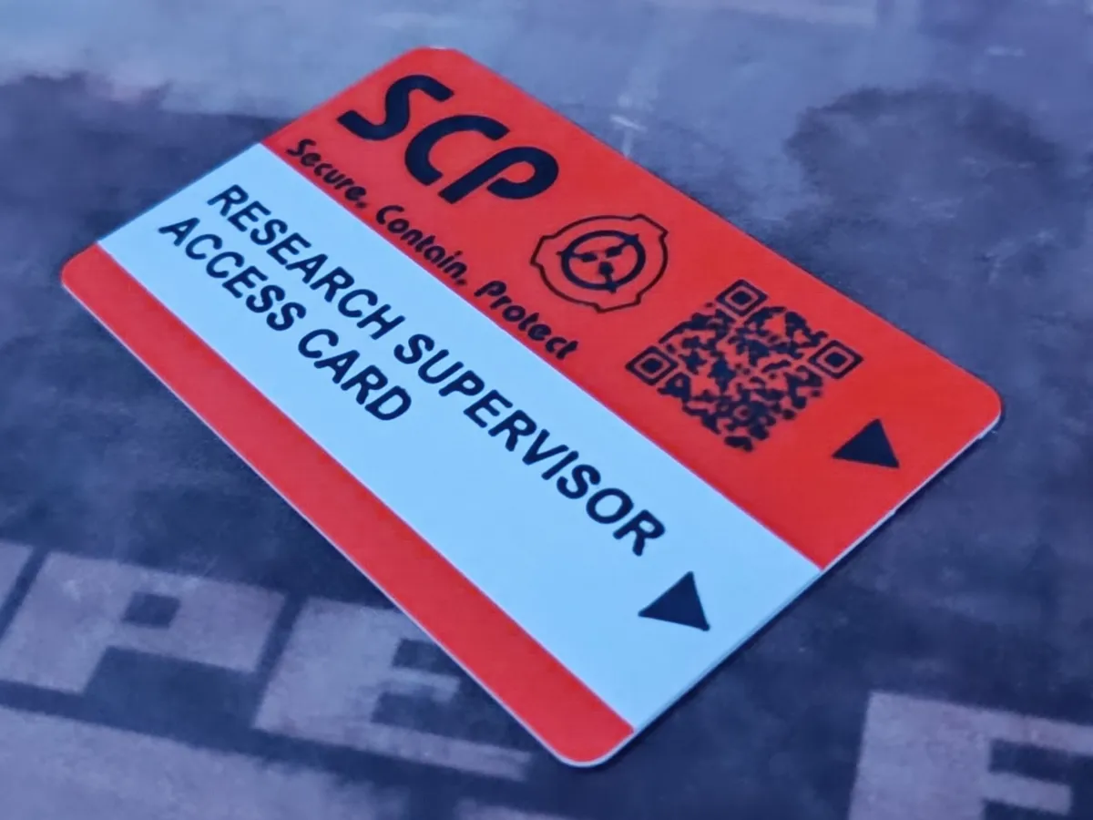 Research Supervisor Keycard (SCP Foundation) by Adamko MakerWorld ...