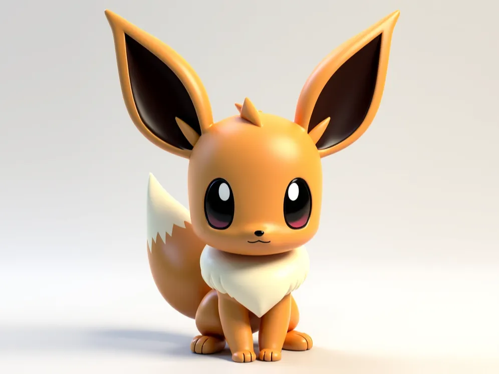Evee Pokemon by 3D Up MakerWorld: Download Free 3D Models