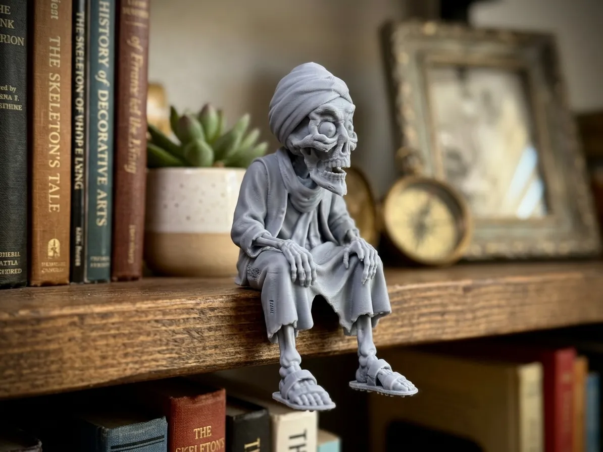 Ledge SkulZ - Achmed the dead Terrorist! - Free 3D Print Model - MakerWorld