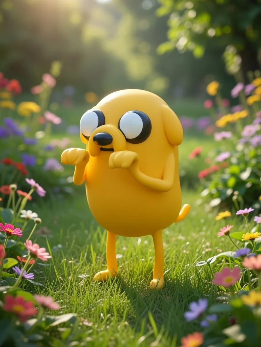 Pocket Jake - Adventure Time - Free 3D Print Model - MakerWorld