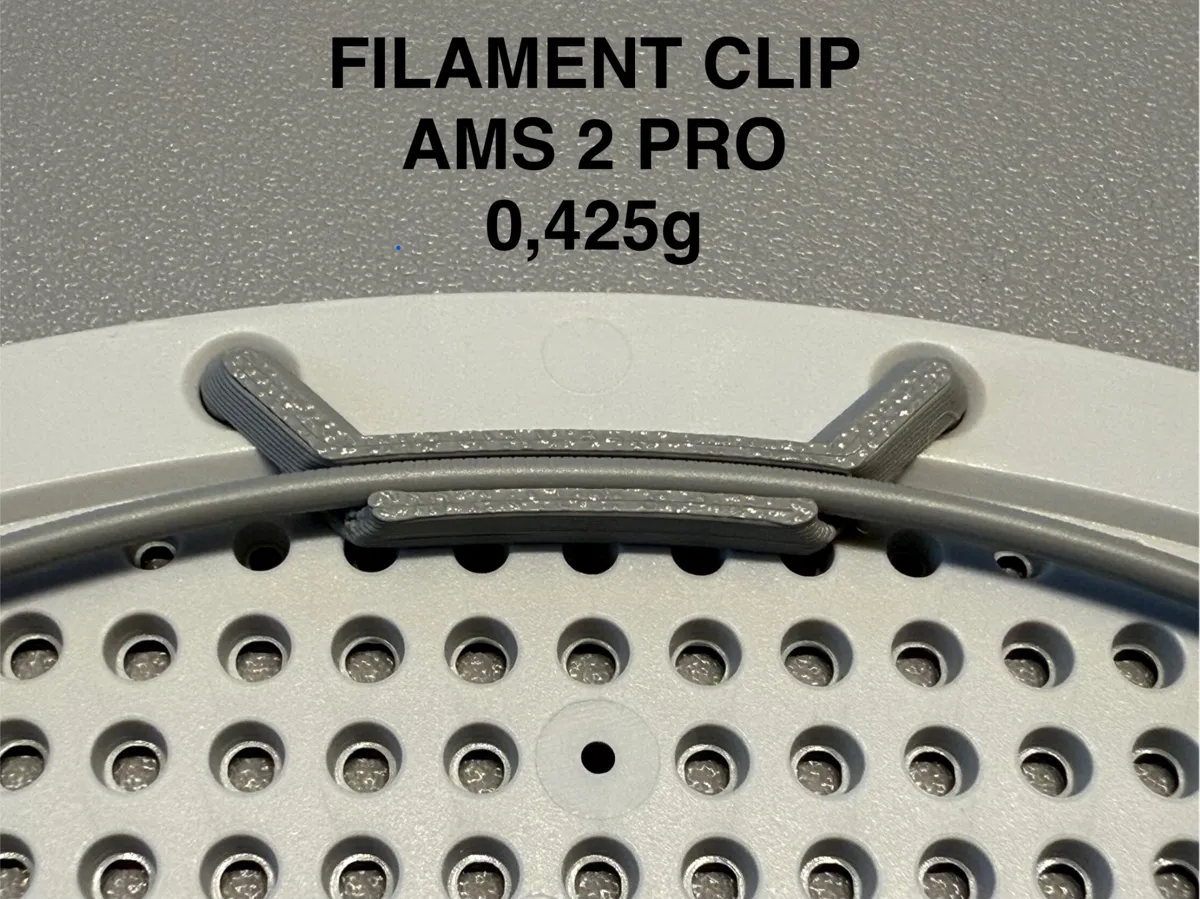 AMS 2 Pro Filament Clip secure Bambu Lab Spool Clip - Free 3D Print ...