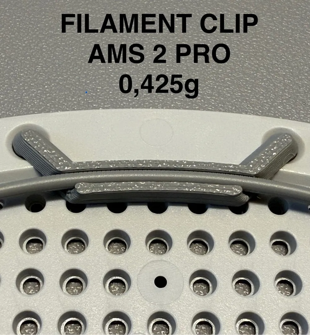 AMS 2 Pro Filament Clip secure Bambu Lab Spool Clip - Free 3D Print ...