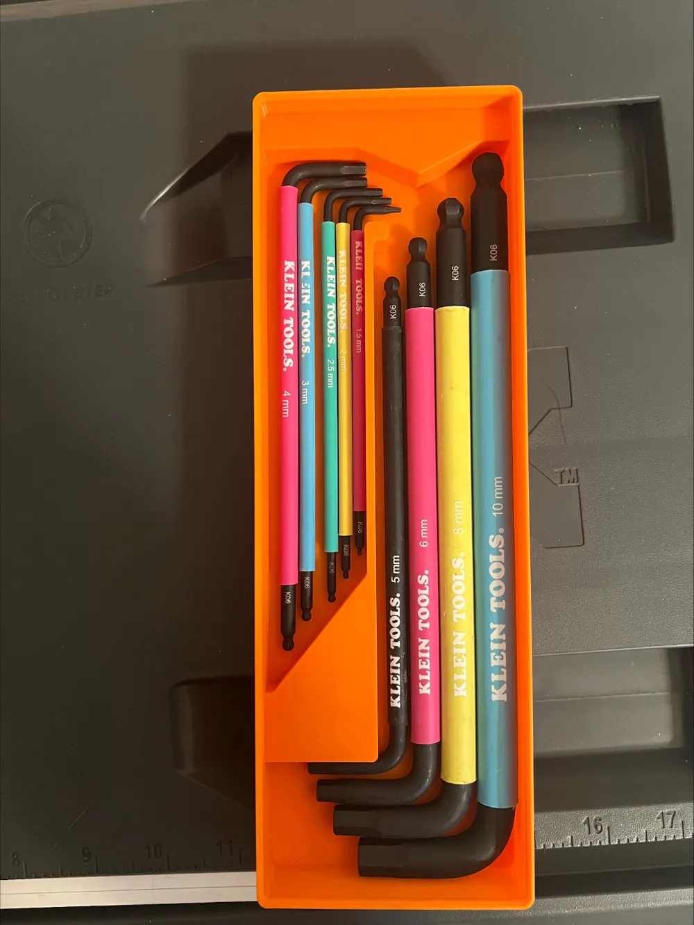 Klein Tools BLS18 Hex Key Wrench Set Gridfinity by macexiv - MakerWorld