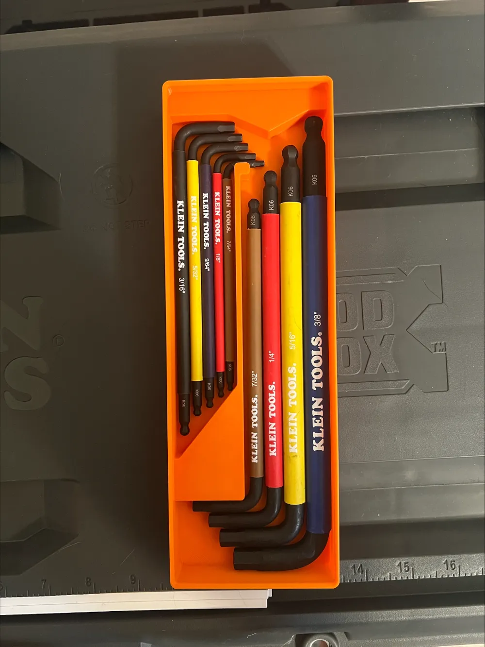 Klein Tools BLS18 Hex Key Wrench Set Gridfinity by macexiv - MakerWorld