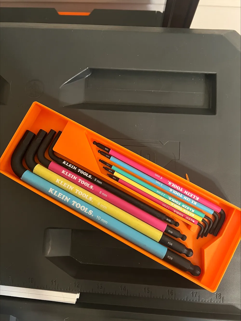 Klein Tools BLS18 Hex Key Wrench Set Gridfinity by macexiv - MakerWorld