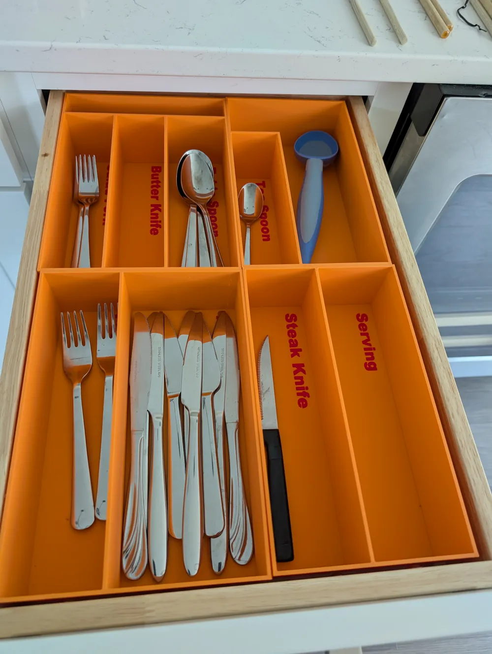 Silverware drawer organizer by HoodRiverReaver MakerWorld: Download ...