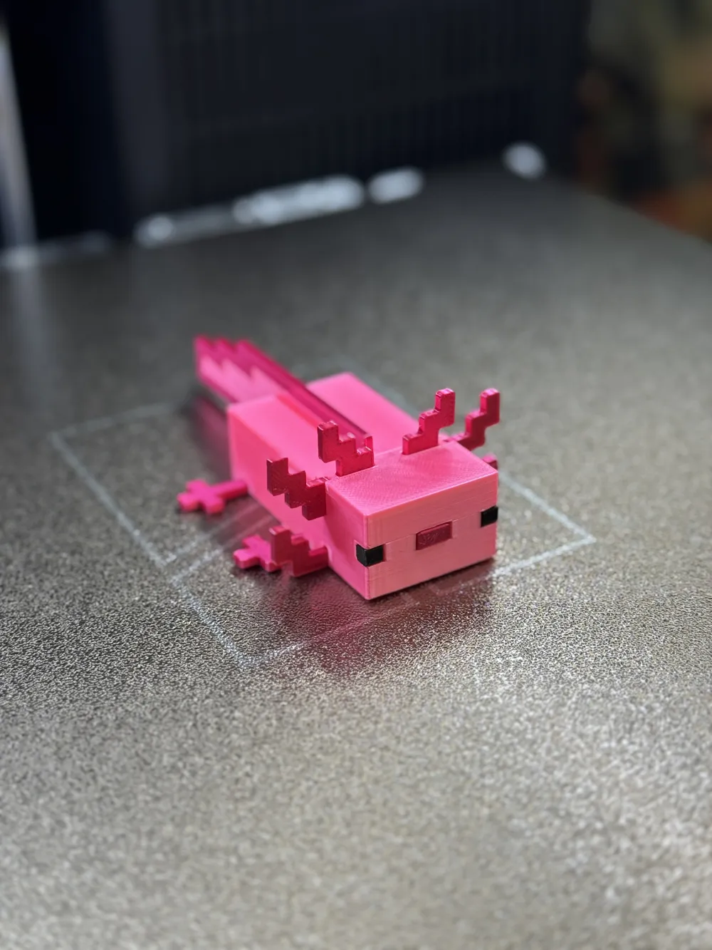 Minecraft Axolotl - Free 3D Print Model - MakerWorld