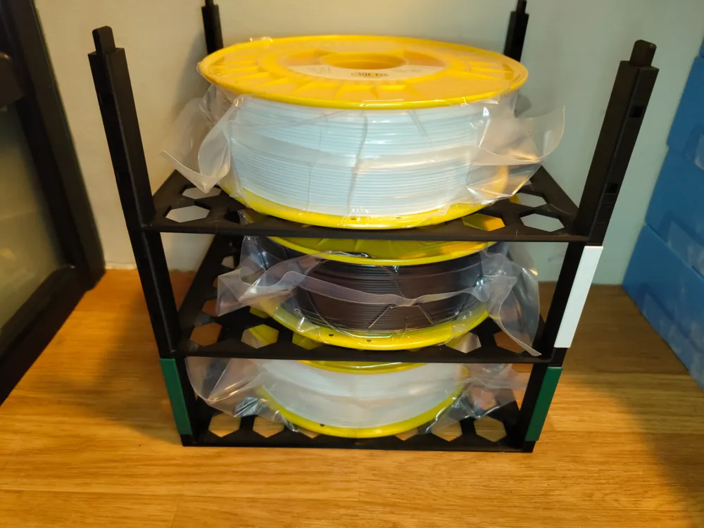 FlexiRack - Modular Filament Rack by RencoleVenorlue - MakerWorld
