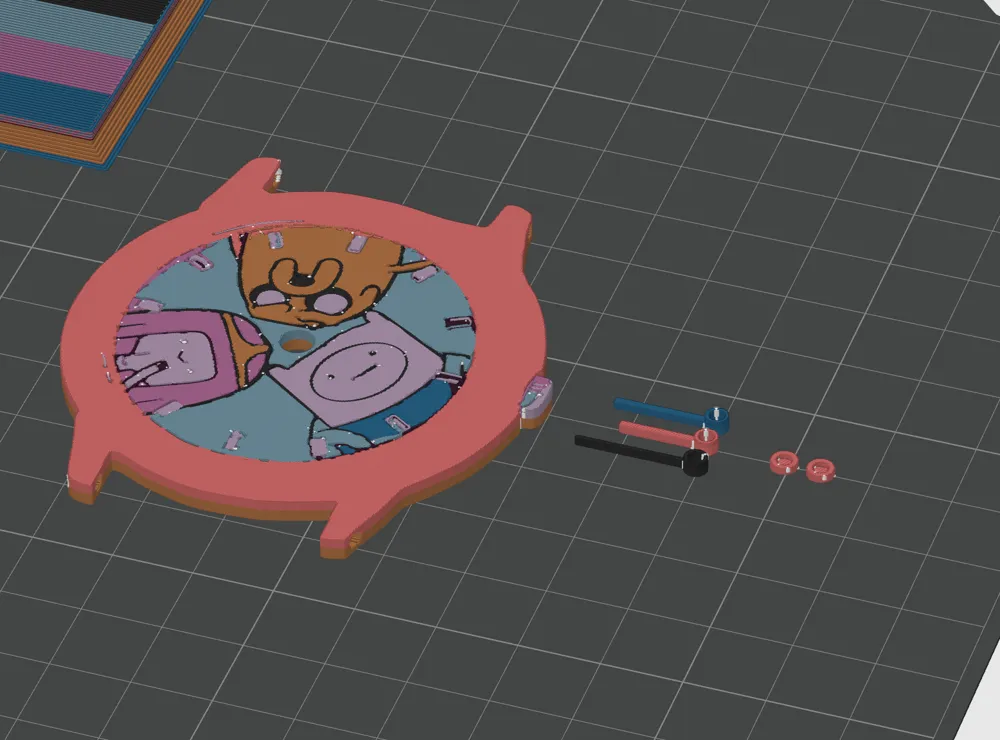 Adventure Time Watch alike as featured in Deadpool by S3D - MakerWorld