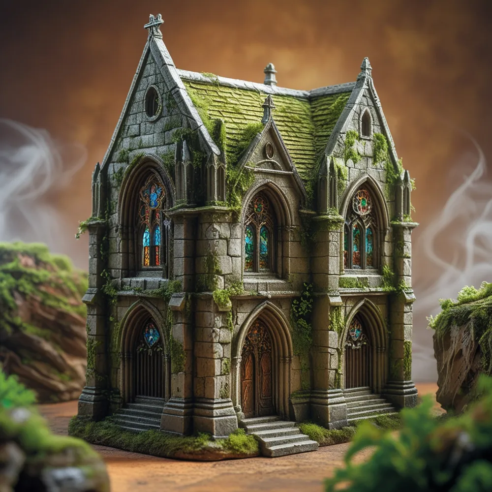 Medieval building miniature 001 by Wizualizer MakerWorld: Download Free ...