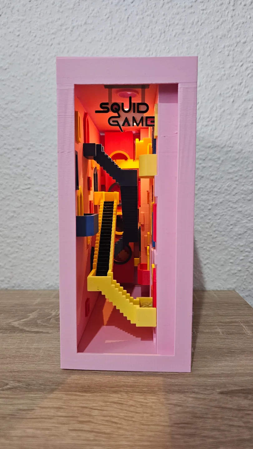 BookNook - SquidGames Version 1 by FallenAngel MakerWorld: Download Free 3D Models