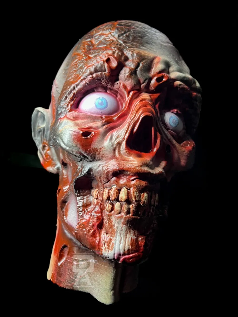 Life size Zombie head by DeKorverArt MakerWorld: Download Free 3D Models
